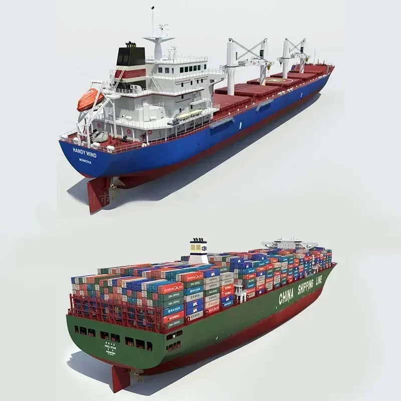 Ship Model Decoration Ultra-large Container Ship Model Natural ...