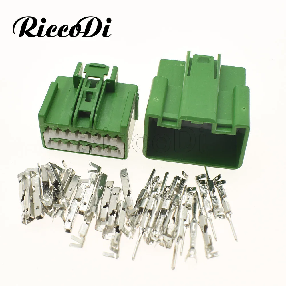 1-20 Sets 16 Pin High Quality Auto Wiring Terminal Male Female Socket ...