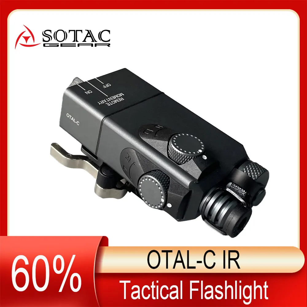 SOTAC OTAL-C Tactical Aiming Laser with QD Mount Classic IR Green Laser ...