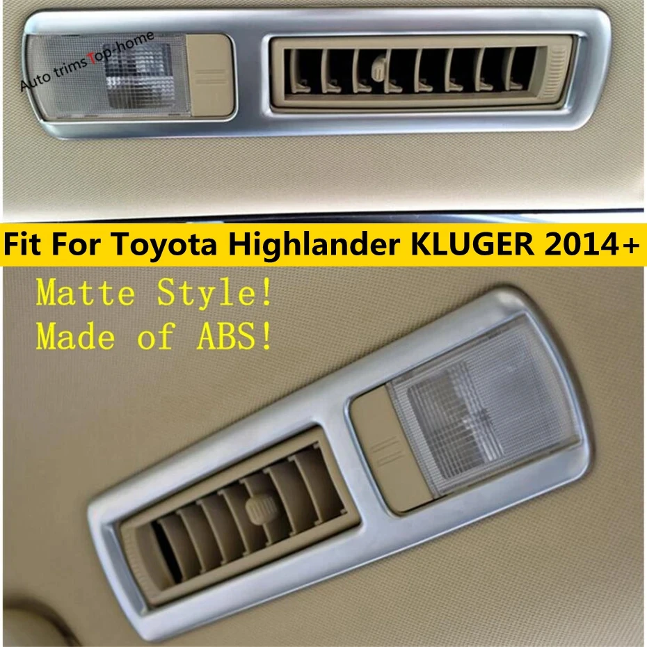 Rear-Upper-Roof-Reading-Lights-Lamps-Decoration-Cover-Trim-Fit-For ...