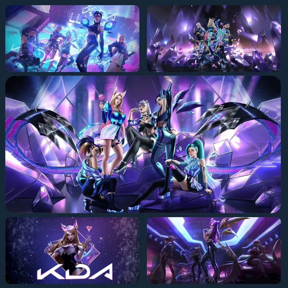 KDA-League-Of-Legends-LOL-Anime-Game-Mousepad-Mouse-Pad-Mouse-Mat-With ...