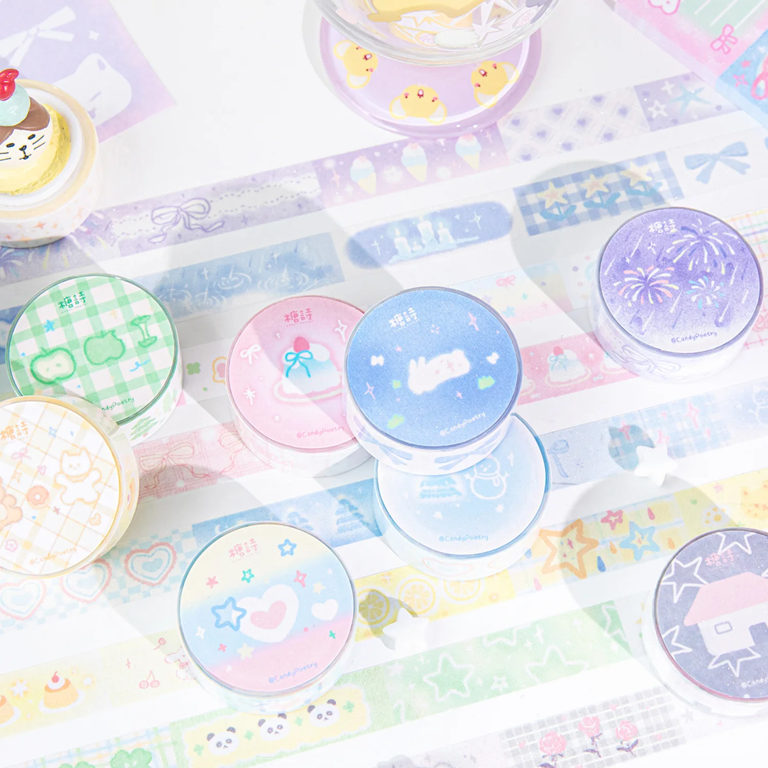 Mr-Paper-rollo-de-cinta-de-papel-sint-tico-brillante-rollo-de-8-200cm ...