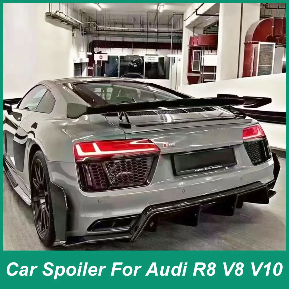 For-Audi-R8-2013-2022-Rear-Luggage-Lid-Spoiler-Fender-High-Quality ...