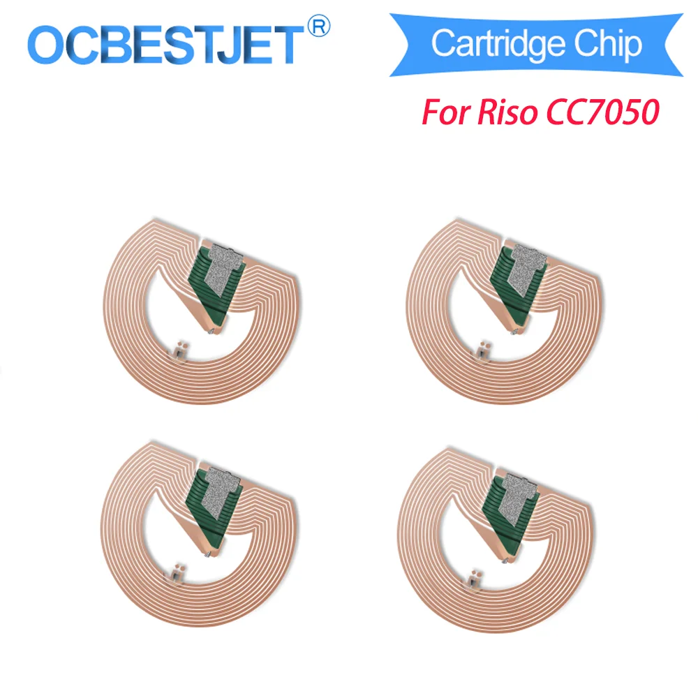 Compatible Ink Cartridge Chip For Riso CC7050 Inkjet Printer One Time ...