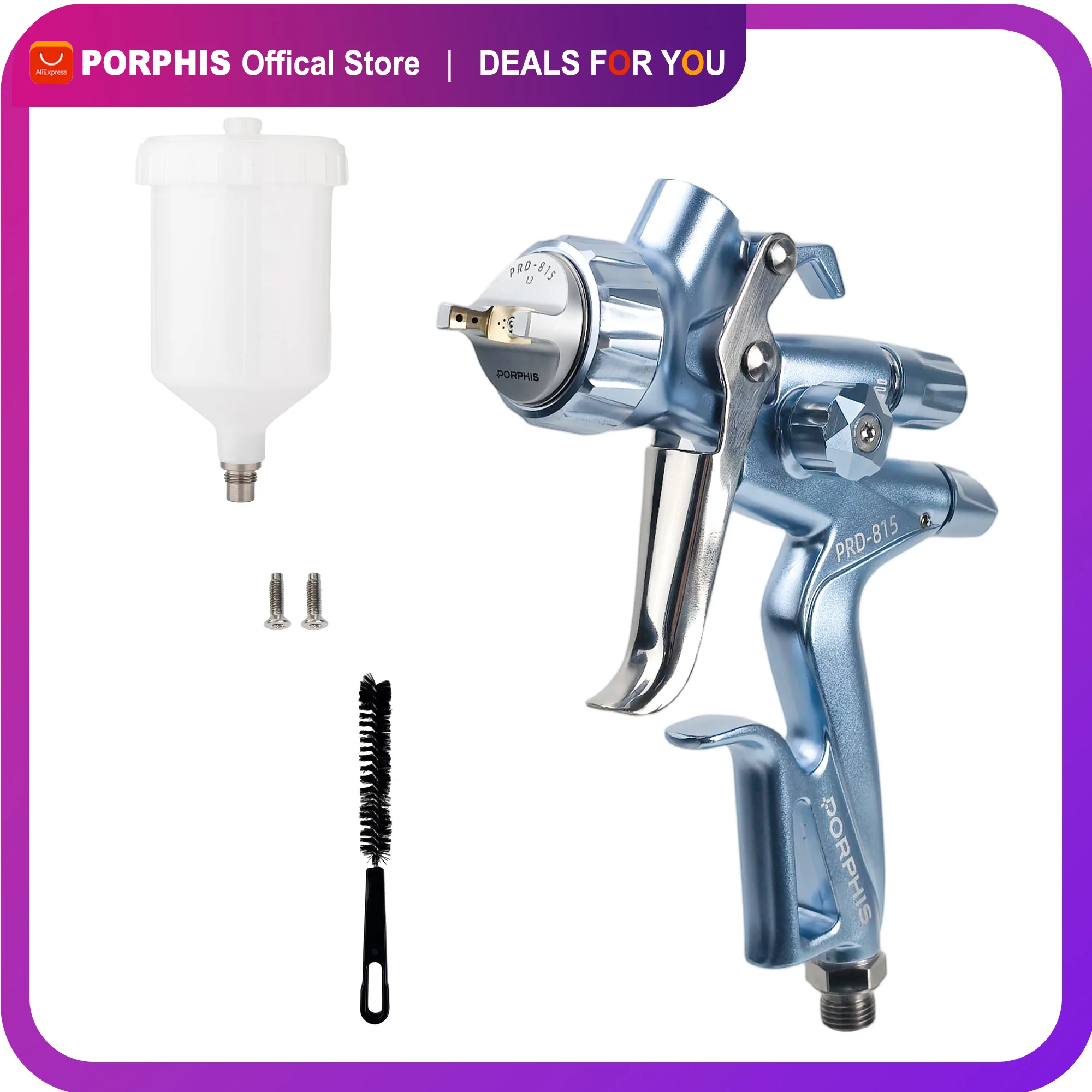 PORPHIS PRD-815 Spray Gun: Real-World Performance for Automotive ...
