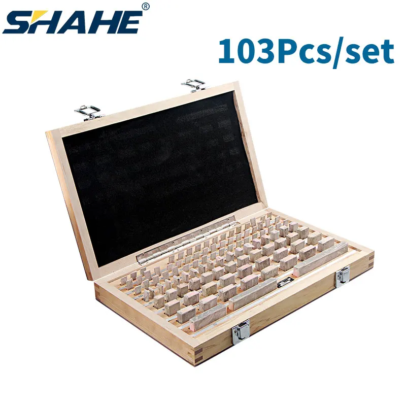 103Pcs/Set 1 grade 0 grade Inspection Block Gauge Test Caliper Blocks ...