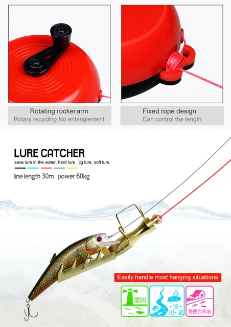 Fishing Lure Retriever Stainless Steel Fishing Lure Retriever ...