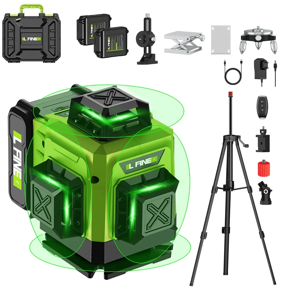 LFINE-16-Lines-Laser-Level-Self-Leveling-Horizontal-and-Vertical-Cross ...