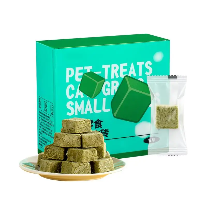 Cat-Chew-Grass-Food-60g-Freeze-Dried-Pet-Teething-Natural-Grass-Snack ...