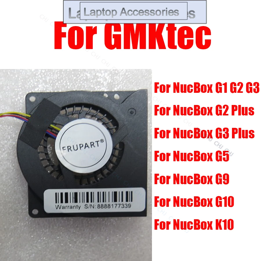 FMINI PC CPU Fan For GMKtec For NucBox G1 G2 G3 G5 G9 G10 K10 / G2 Plus ...
