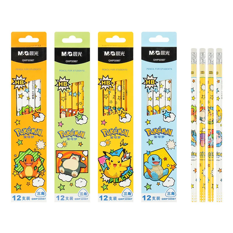 L-pices-de-dibujos-animados-de-Pok-mon-Pikachu-2B-HB-material-escolar ...