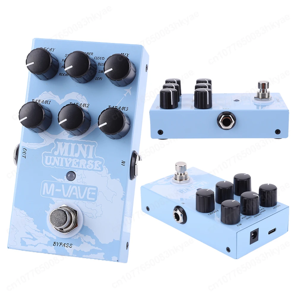 M-vave-Mini-Universe-Digital-Reverb-Pedal-Guitar-Pedals-With-9-Reverb ...