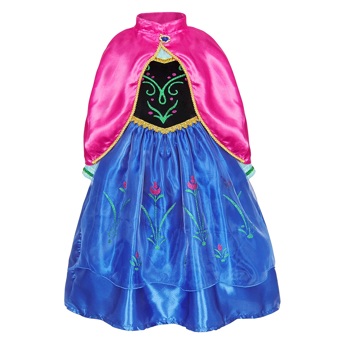 Disfraz de Elsa, reina de las nieves de Disney para niñas, vestido de ...