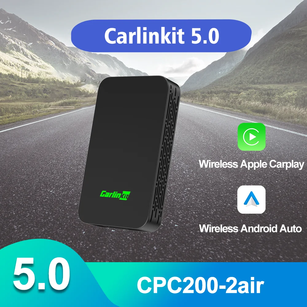 Carlinkit 5 애플 카플레이 안드로이드 자동 무선 와이파이 블루투스 어댑터, Carlink 5.0 CPC200 2Air| | - AliExpress