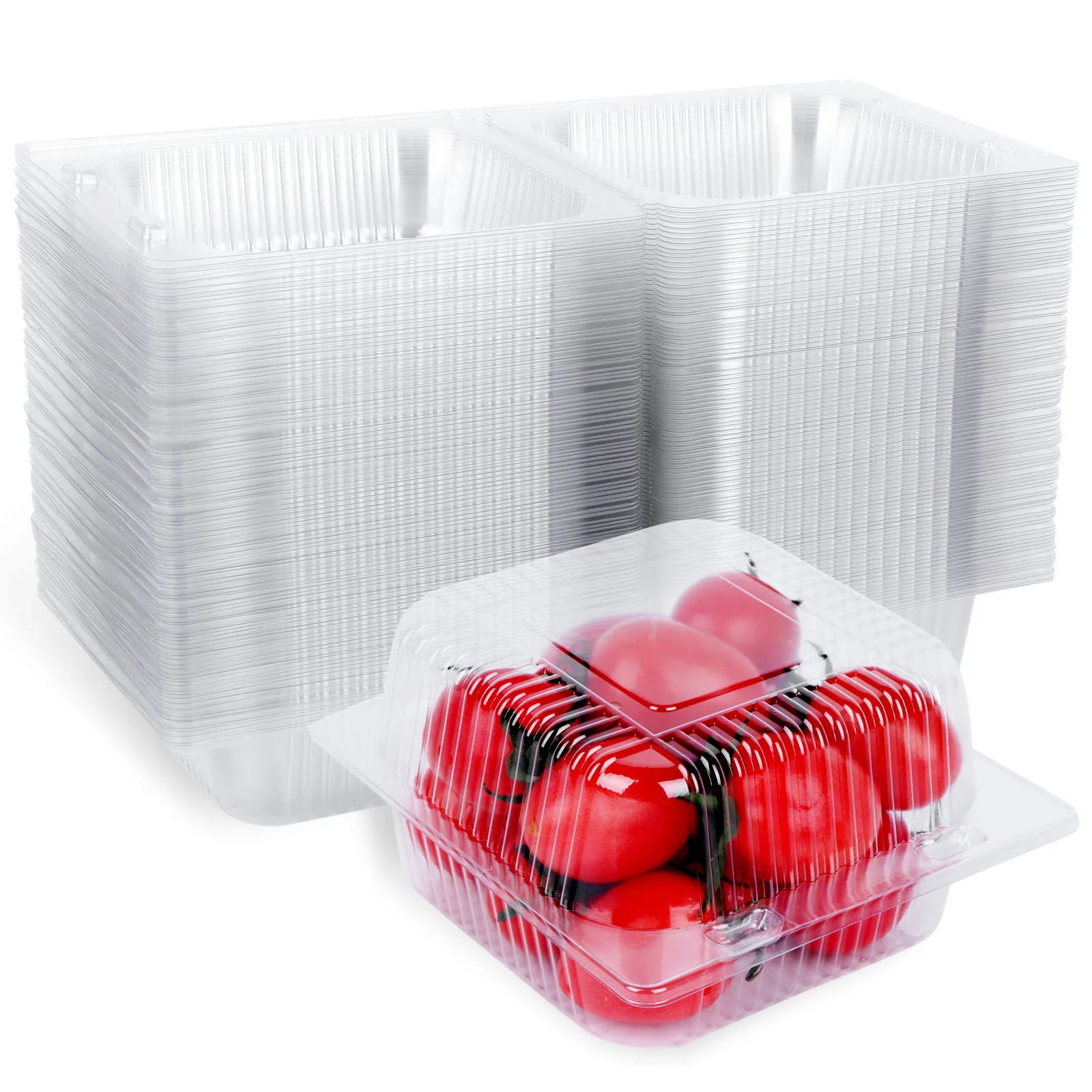 100-Pcs-Clear-Food-Containers-with-Lids-Clamshell-Take-Out-Tray-Plastic ...
