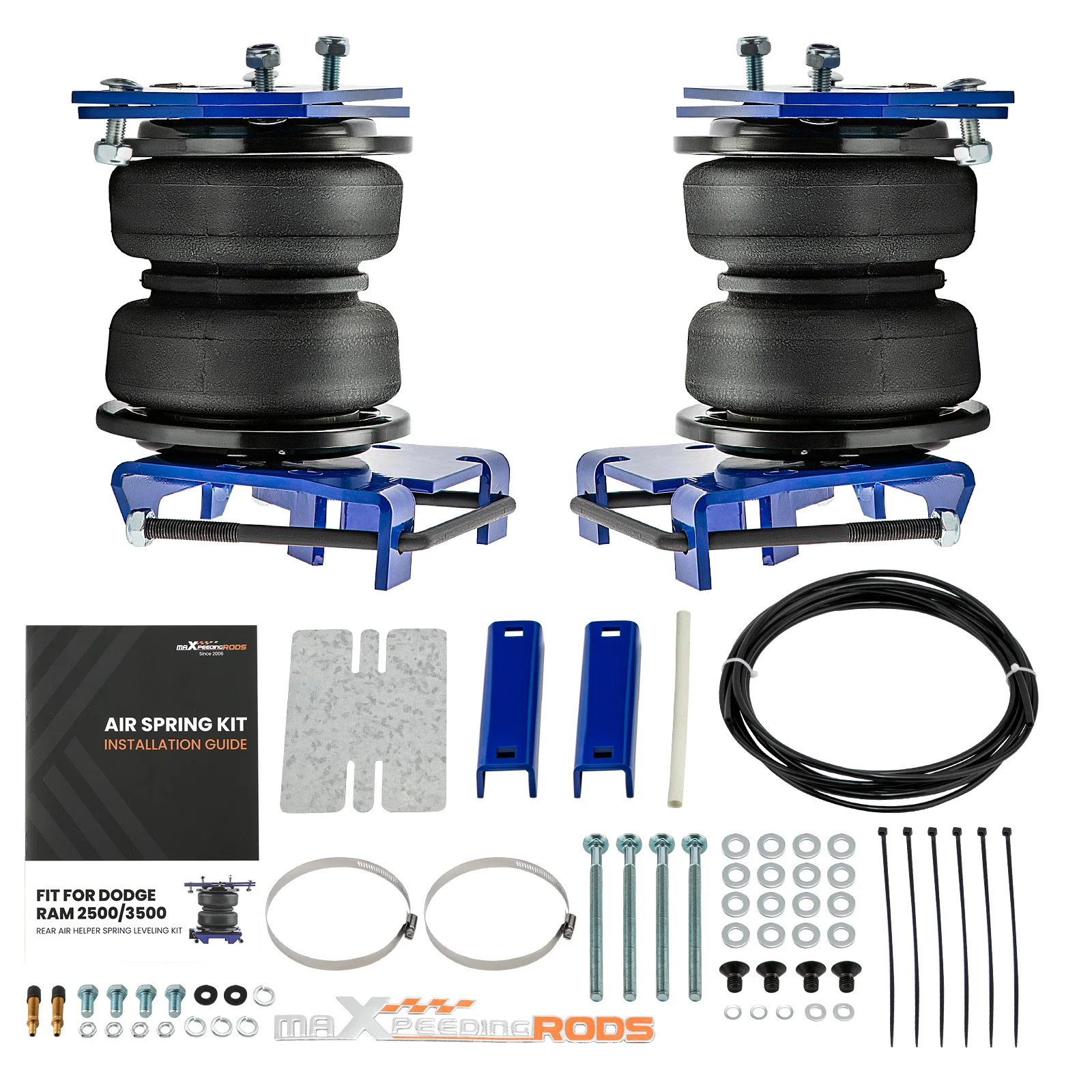 Air-Spring-Suspension-Kit-Rear-fit-Dodge-Ram-2500-3500-4WD-2003-2017 ...