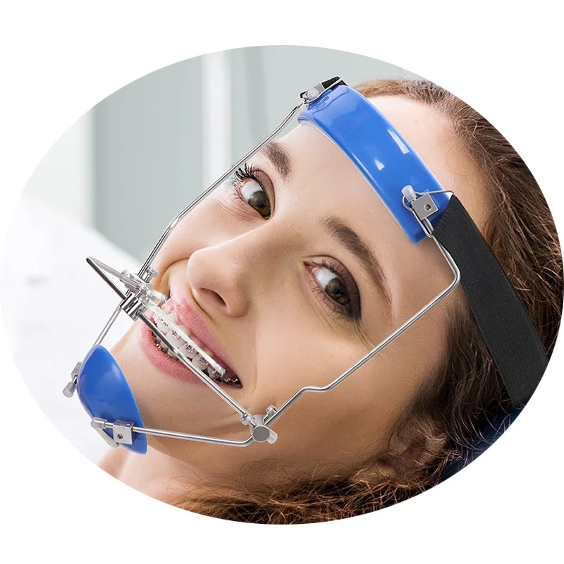 Dental-Orthodontic-Forward-Pull-Headgear-Face-Mask-with-Double-Lever-Adjustable-Dental ...