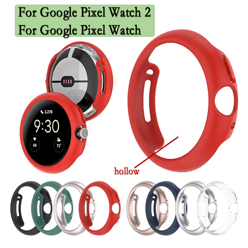 Case Cover For Google Pixel Watch PC Bumper Frame Shell Anti-scratch(No ...