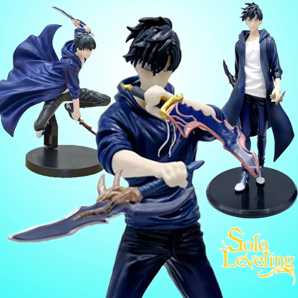 Solo leveling sung jinwoo anime figure mineral dartal level up in ken ...