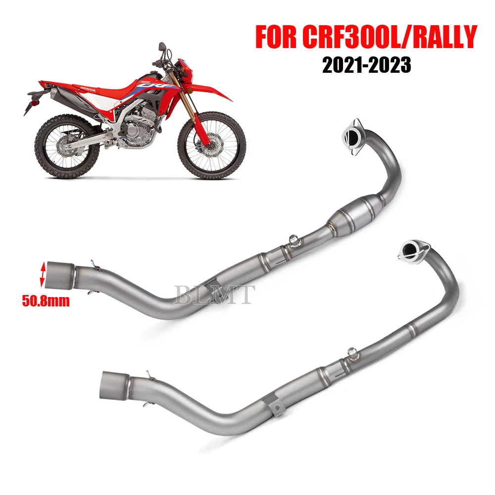 Motorcycle-front-pipe-exhaust-For-Honda-off-road-CRF300L-CRF300L-Rally ...