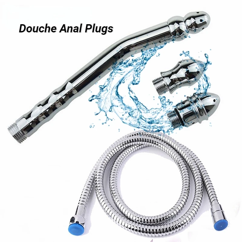 New Anal Douche Shower Private Douche Anal Plugs G spot Posterior Butt ...