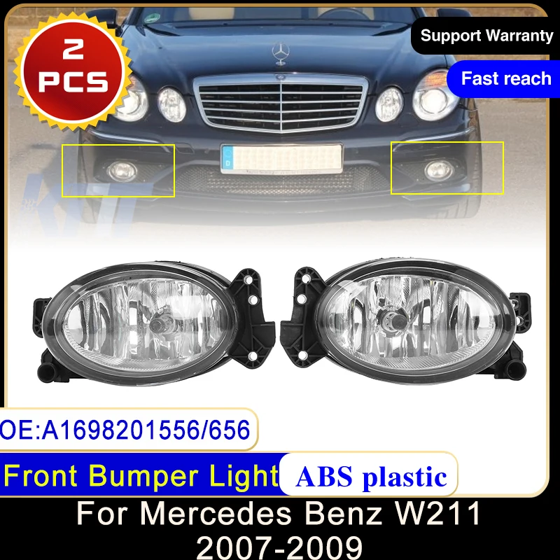 Front Fog Light For Mercedes Benz W211 E320 E350 E550 2007 2008 2009 ...
