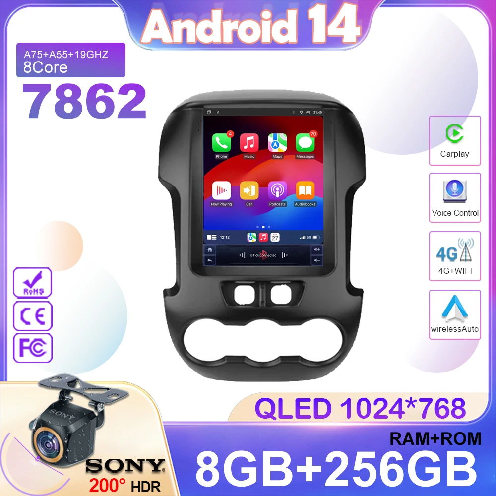 9-7-Inch-Android-14-0-For-Ford-Ranger-2012-2013-2014-2015-Car-Radio ...