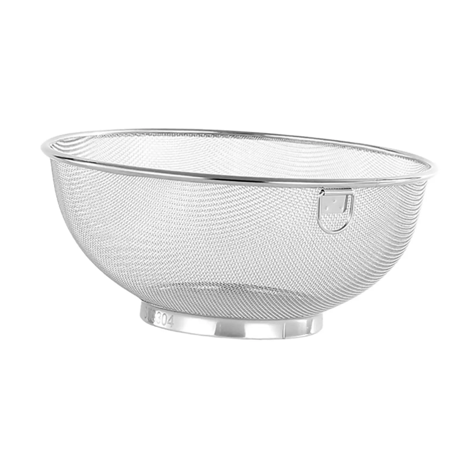 Rice-Washing-Colander-Fruit-Stainless-Steel-Durable-Metal-Colander ...