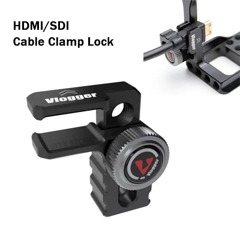 Vlogger-HDMI-SDI-Cable-Clamp-Lock-for-Camera-Monitor-Cage-Cable-Manager ...