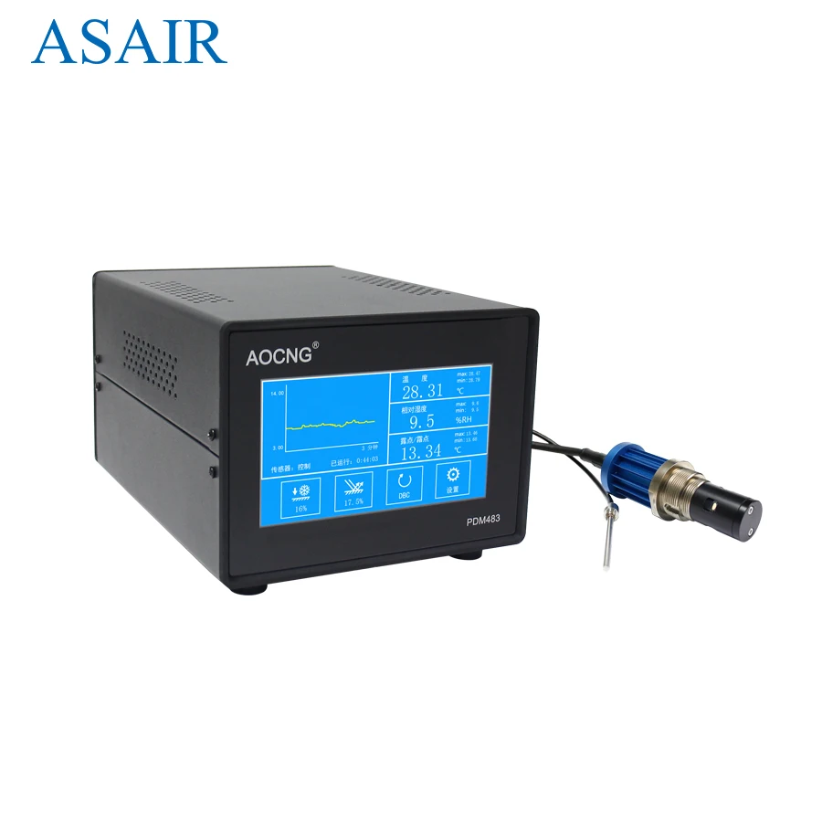 Asair Pdm483 Chilled Mirror Dew Point Hygrometer Dew Point Thermometer ...