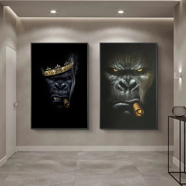 Evil Gorilla Art