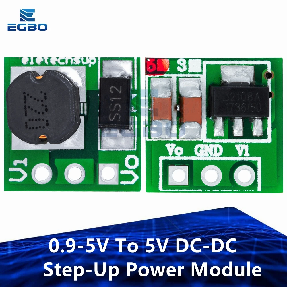 1PCS-EGBO-0-9-5V-To-5V-DC-DC-Step-Up-Power-Module-Voltage-Boost ...