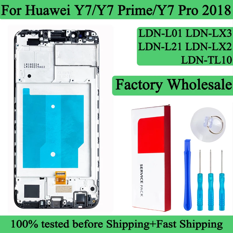 LDN-L01-L21-LX2-LX3-Premium-Lcd-For-Huawei-Y7-2018-Display-Touch-Screen ...