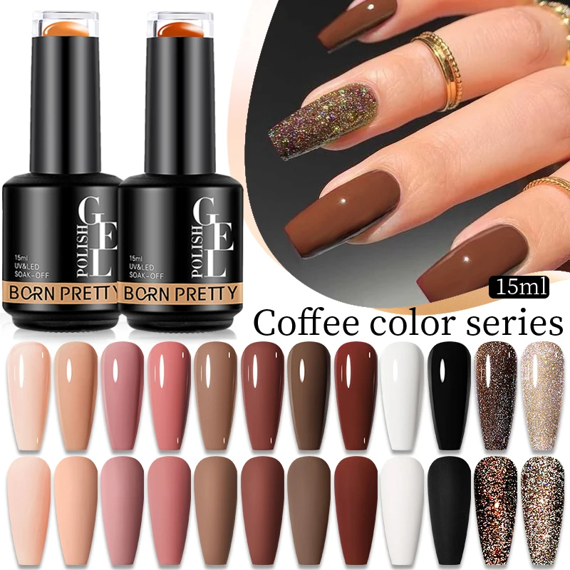 BORN-PRETTY-15ml-Autumn-Color-Gel-Nail-Polish-Dark-Brown-Blue-Red ...