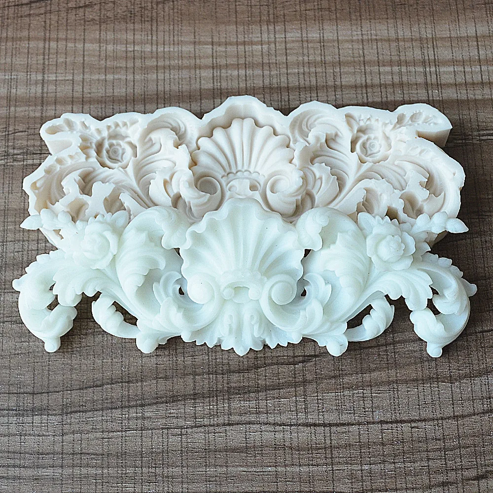 Fondant-Mold-Lace-Embossed-Silicone-Mold-European-Vintage-Embossed-Lace ...