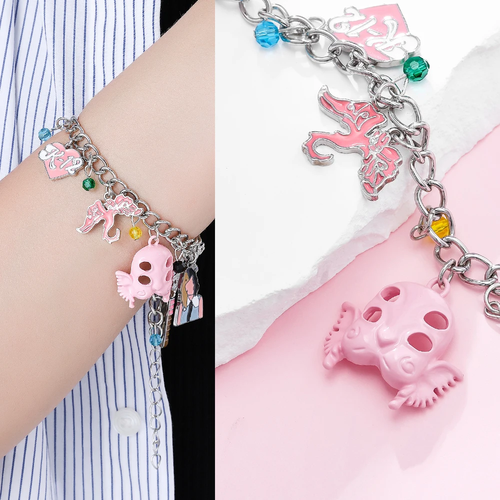 Cry-Baby-pulsera-con-dijes-de-pel-cula-de-Anime-para-mujer-y-Ni-a ...
