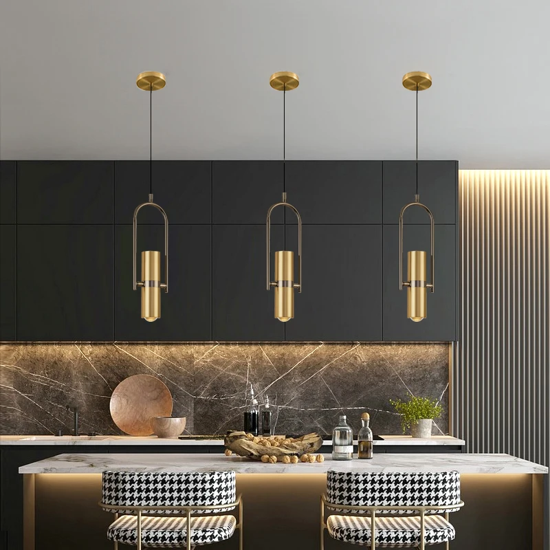 Fumi-Gold-Pendant-Light-Fixtures-Rotating-Modern-Pendant-Lights-for ...