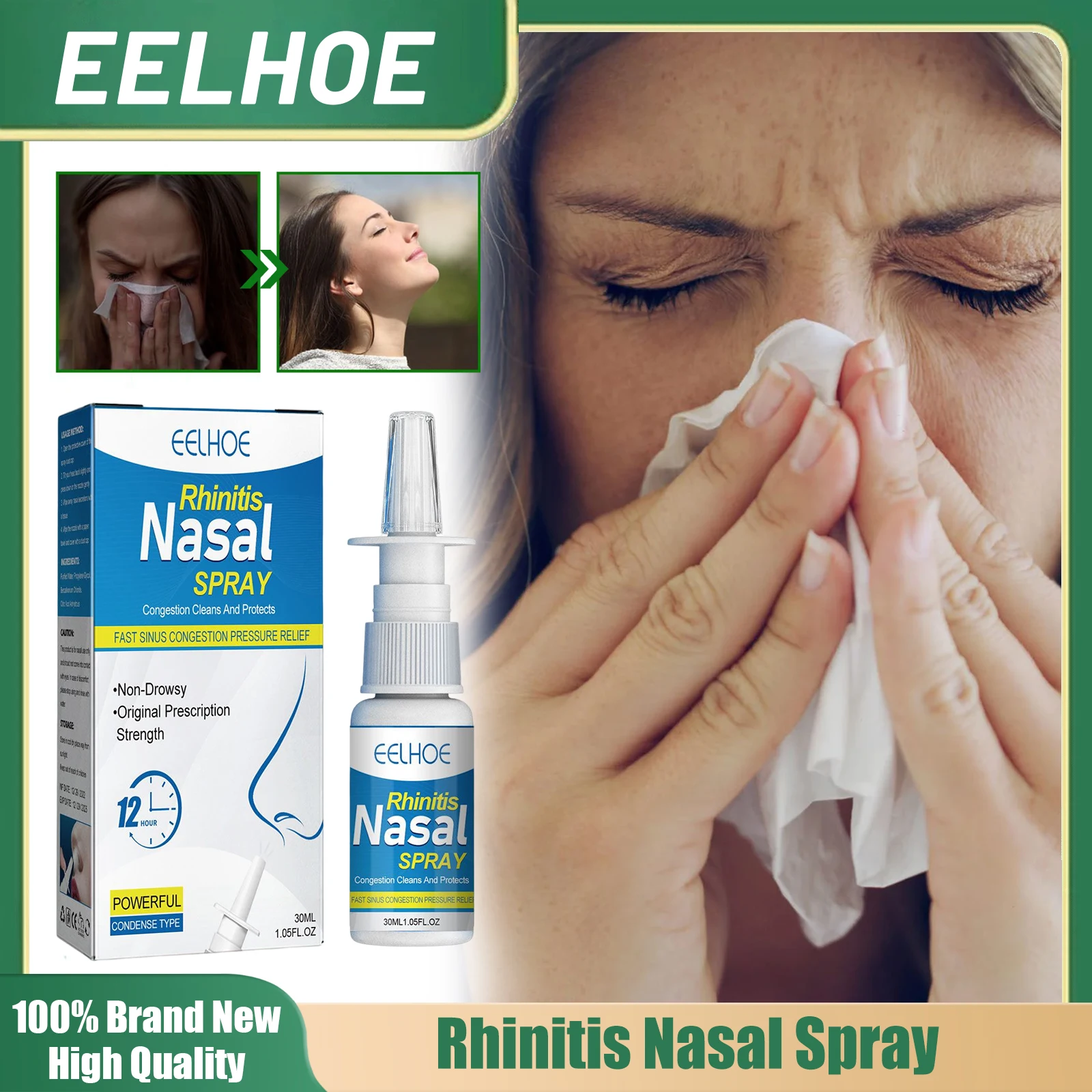 Rinite-tratamento-de-pulveriza-o-nasal-congest-o-nasal-comich-o-espirro ...
