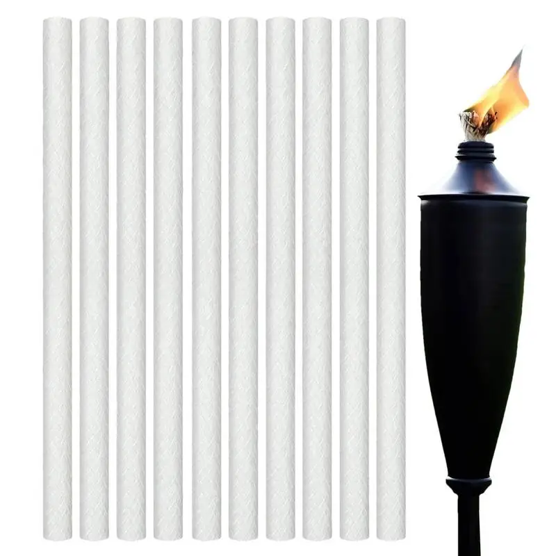 Oil-Lamp-Wicks-10-Pcs-Outdoor-Fiberglass-Torch-Wick-Wine-Bottle-Wicks ...