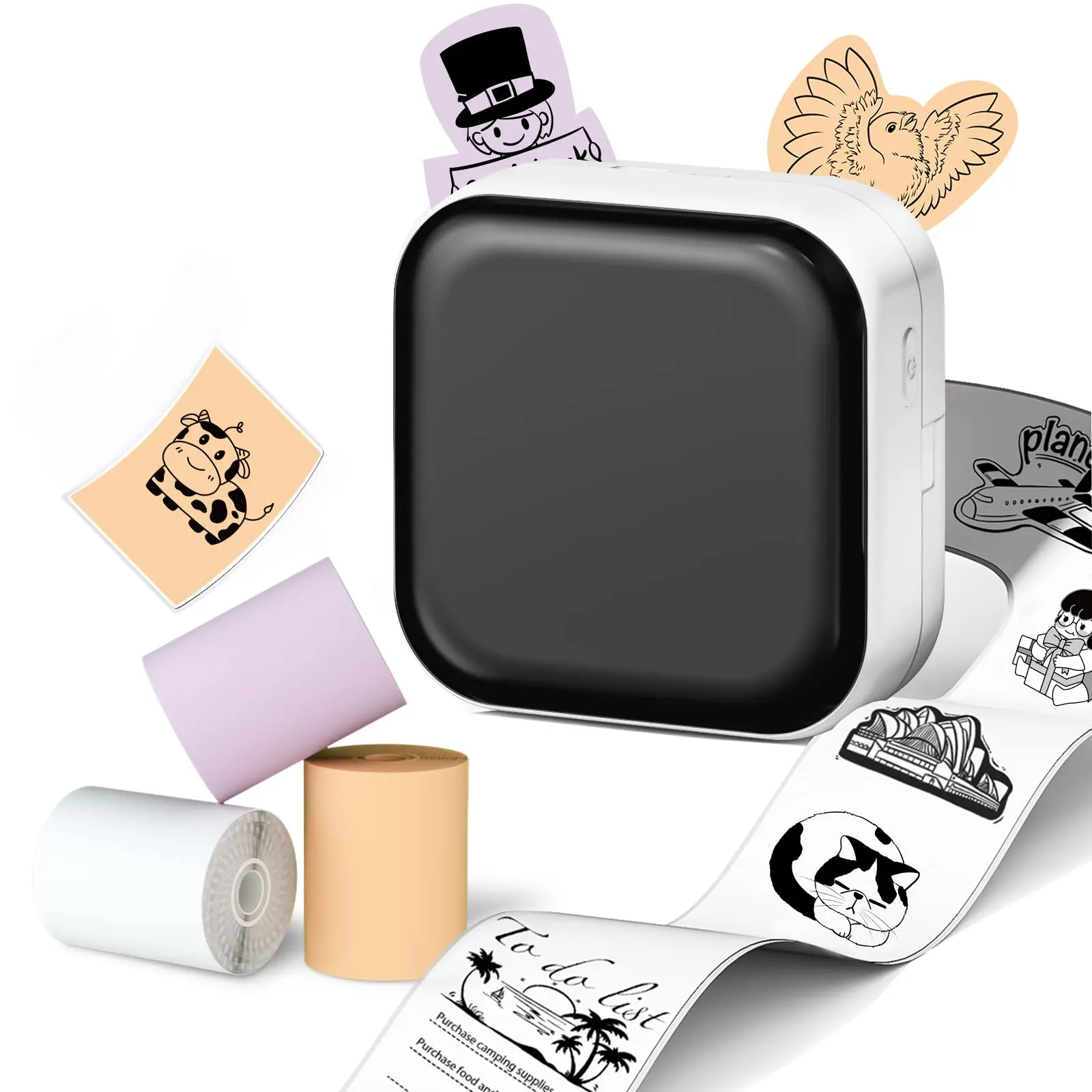 Phomemo-M02X-Mini-Printer-Portable-Pocket-Thermal-Printer-Compatible ...