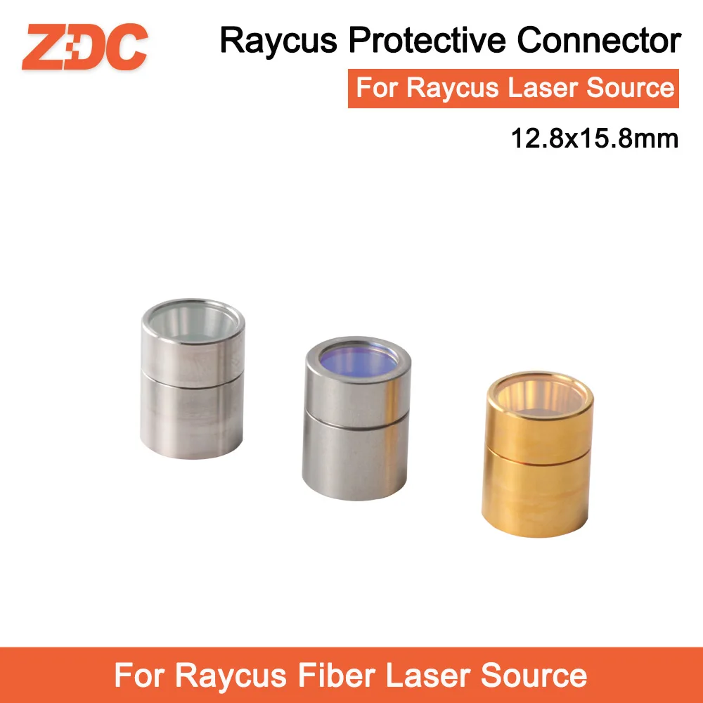 ZDC-Raycus-Original-Fiber-Laser-Source-Output-Connector-Protective-Lens ...