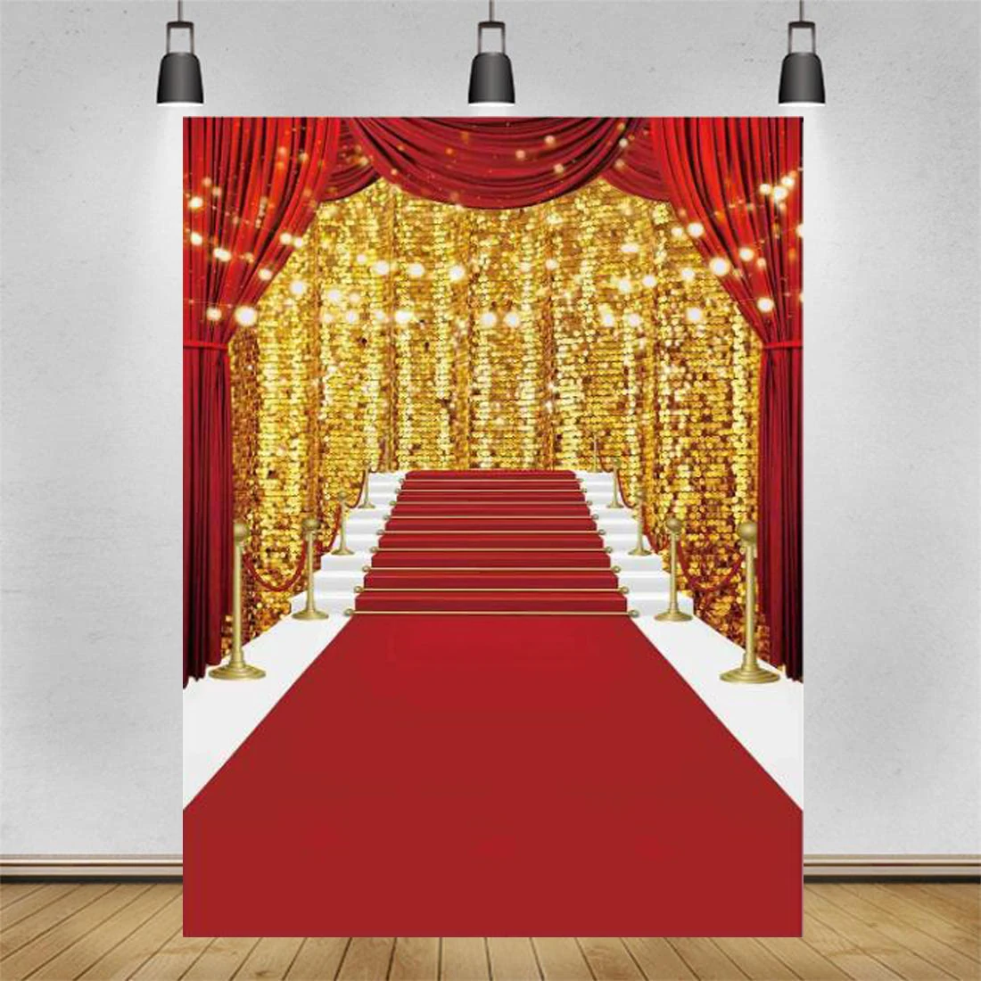 Red Carpet Backdrop Wedding