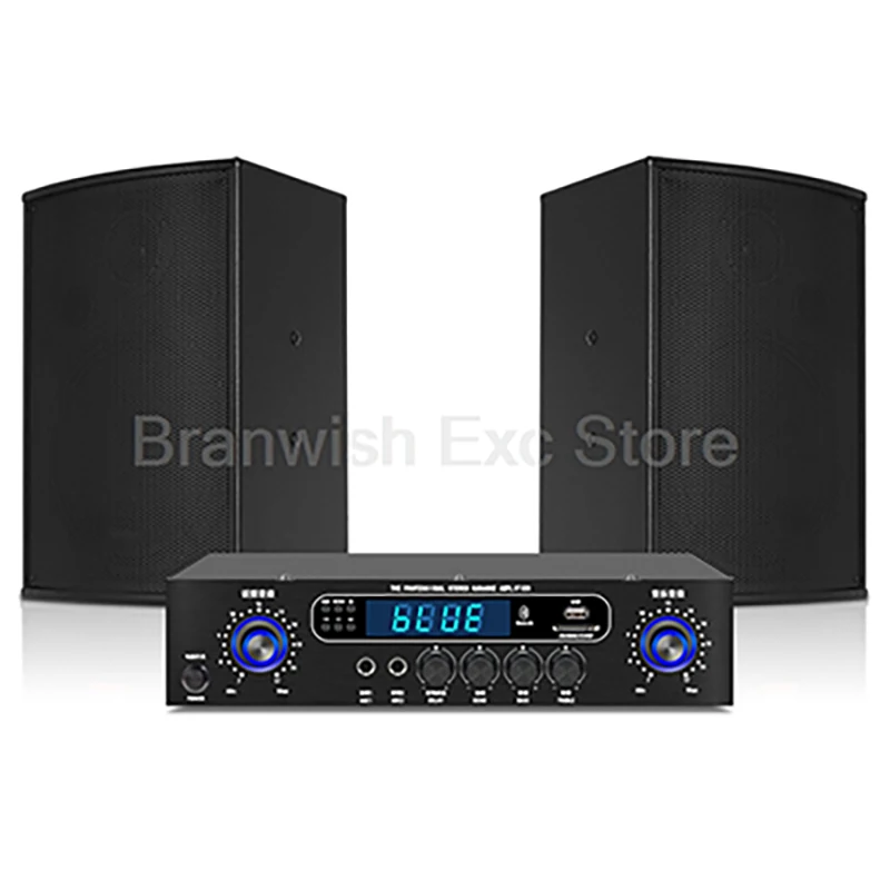80W Active Speaker 10inch Sound Box 8ohm Sound System with Amplifier ...
