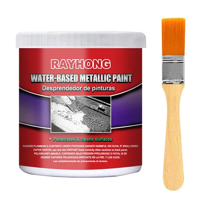 Water-Based-Metallic-Paint-100g-Rust-Remover-Paint-With-Brush-Multi ...
