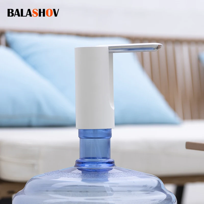 USB Rechargeable Barreled Water Pump Foldable Electric Water Dispenser ...