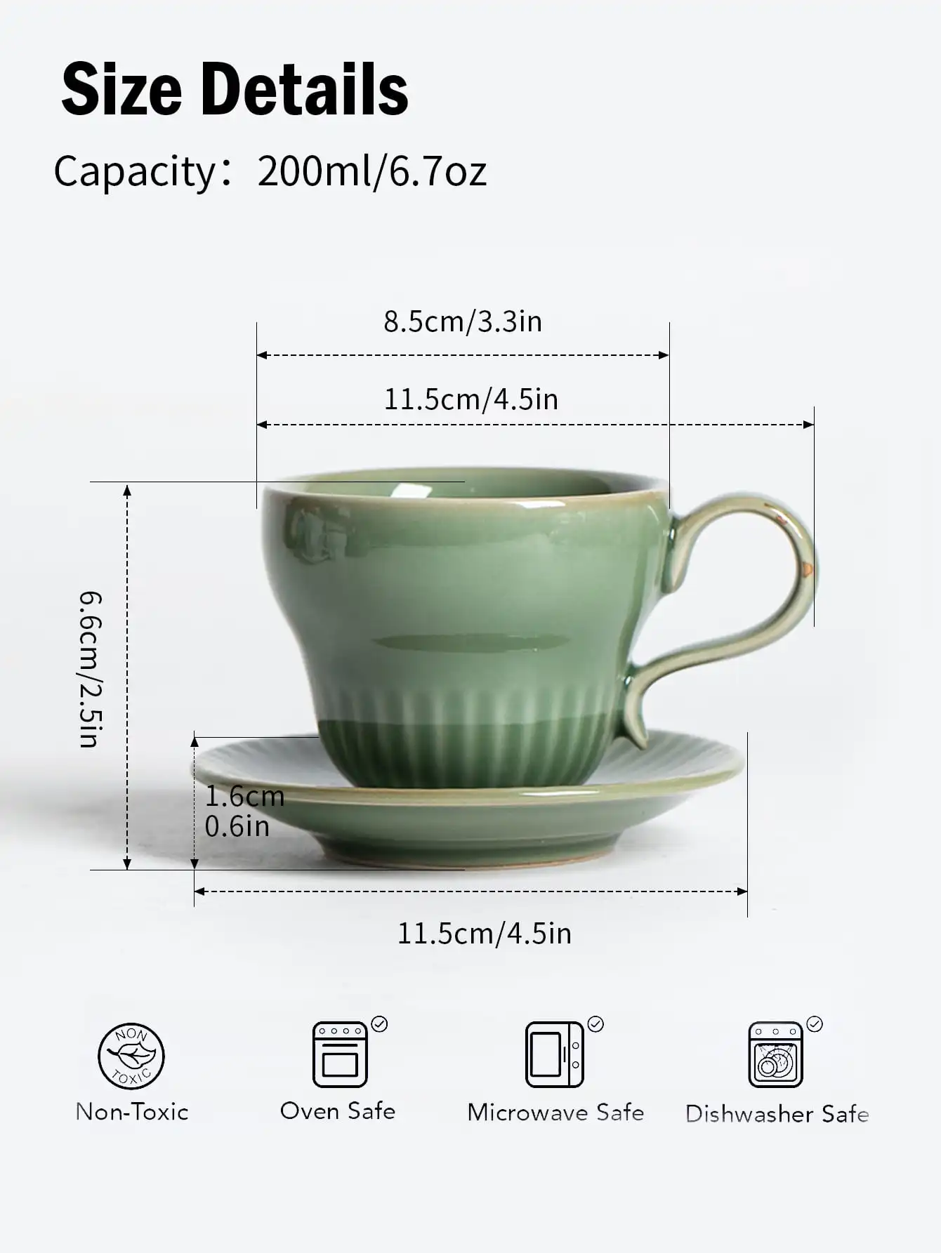Demitasse Size Cup