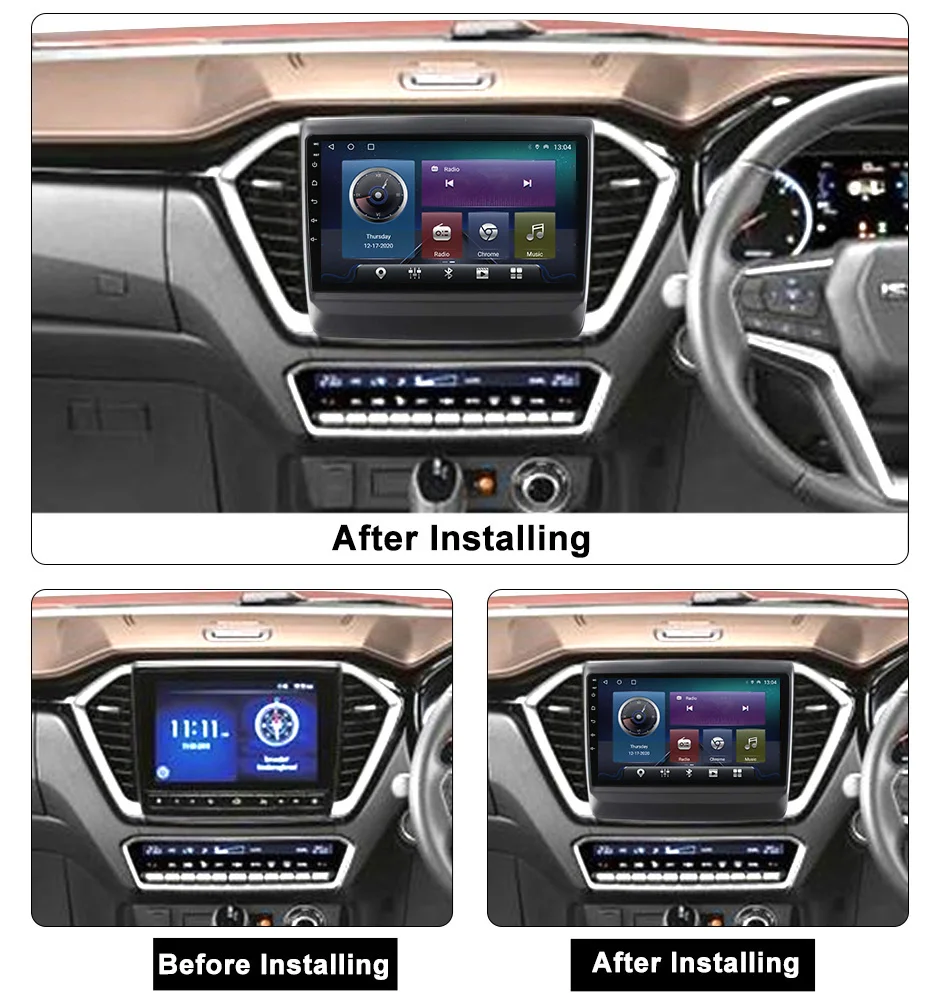 2 Din Car Radio Android 11 Multimedia Video Player For Isuzu Dmax D-max ...
