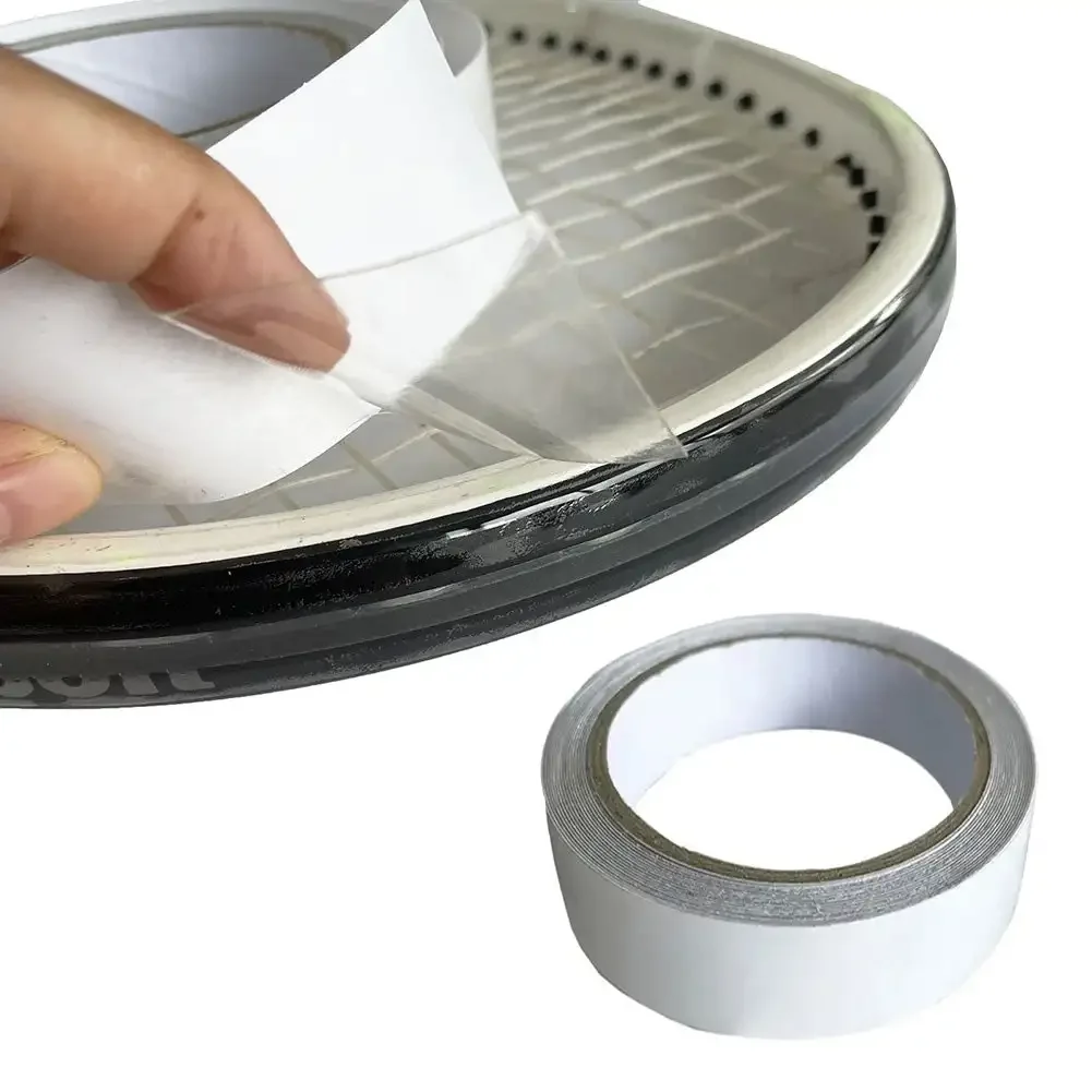 500cm Clear Transparent Tennis Racket Decal Paddle Head Protection Tape ...