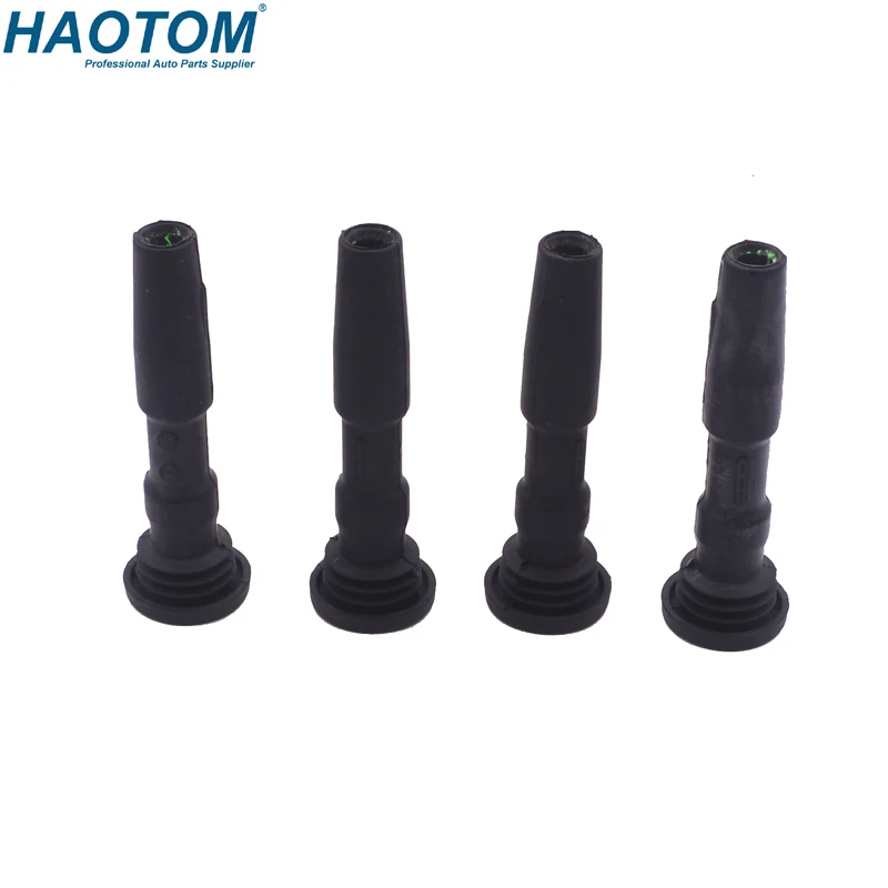 4PCS Spark Plug Ignition Connector Repair Kit For A1 A3 Q3 Golf Jetta ...