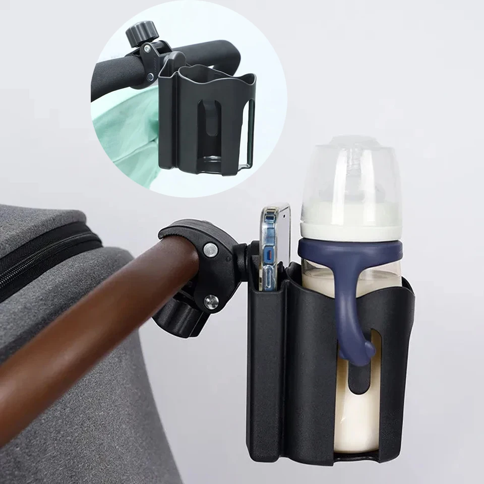 Baby-Stroller-Water-Cup-Holder-With-Mobile-Phone-Holderbottle ...